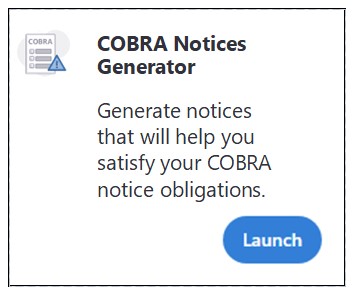 COBRA Forms Generator Instructions – Green Financial